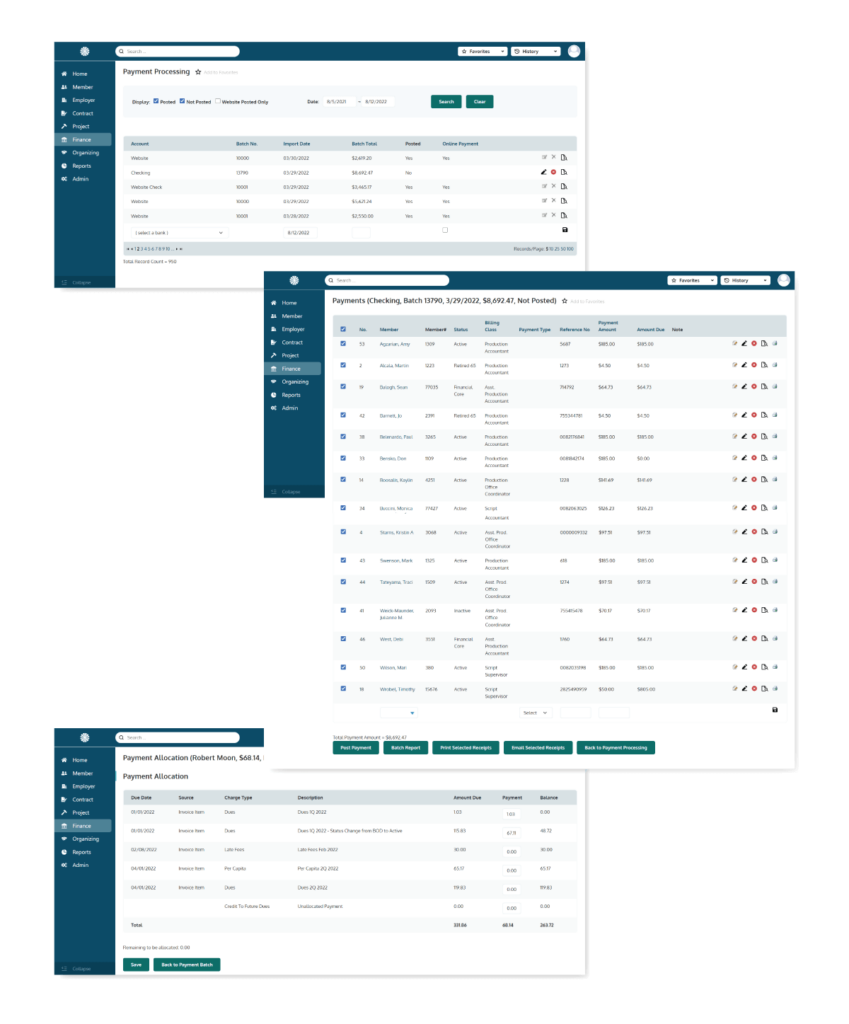 Member Payments and Billing Module | eMembership